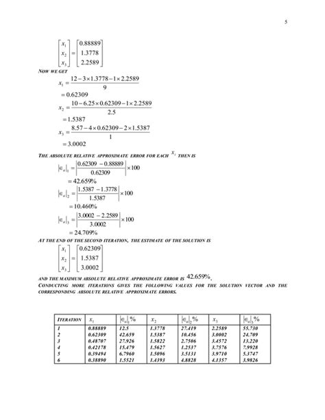 Numerical Methods And Analysis Problems Examples