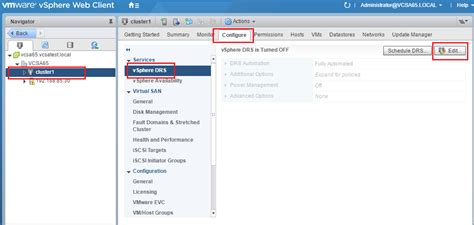 How To Configure A Vmware Drs Cluster