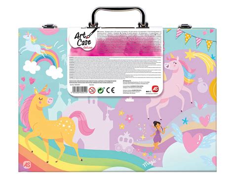 Комплект за рисуване за деца Делукс Еднорог със 100 аксесоара КОМСЕД