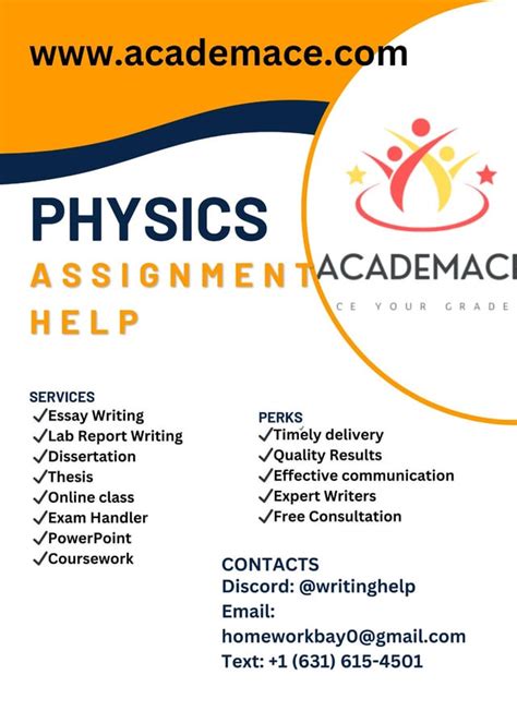 Physics Assignment Help Physics Homework Help Physics Exam Help