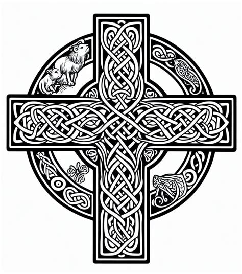 Celtic Cross Free Coloring Page Download Print Or Color Online For Free Celtic Cross Free Coloring Page Download Print Or Color Online For Free