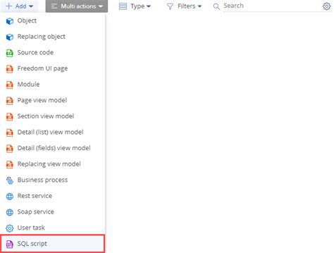 Sql Script Creatio Academy