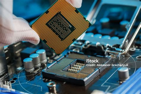 Electronic Engineer Of Computer Technology Maintenance Computer Cpu Hardware Upgrade Of