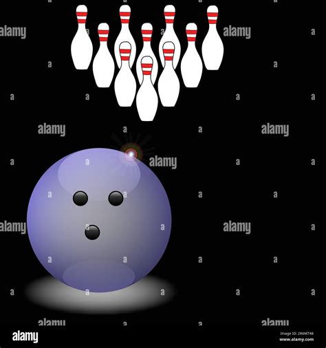 A Vector Representing Bowling Stock Vector Image And Art Alamy