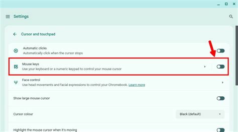 How To Control The Mouse Cursor Using Keyboard In Chromebook Make