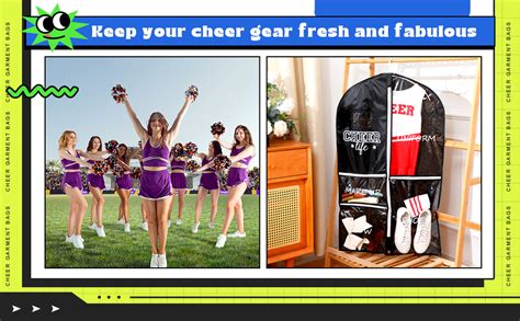 Blushtier Cheer Garment Bags For Cheerleading Uniform