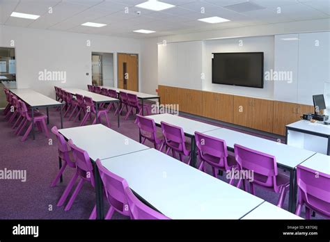 Modern School Classroom