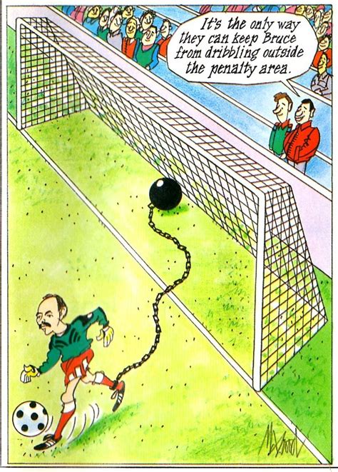 Funny Soccer Cartoon