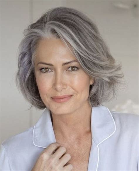 20 Hairstyles For Women Over 50 Valemoods Short White Hair Hair