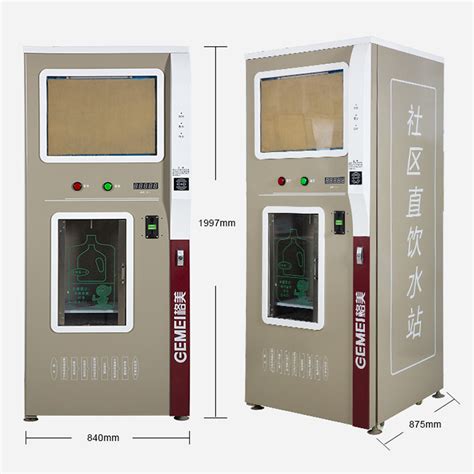 Reverse Osmosis 6 Stages Drinking Water Filter Machine Water Vending Machine Oem Water Vending