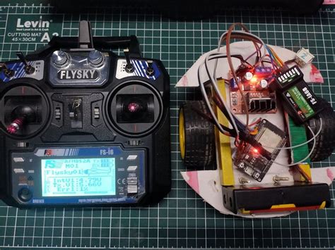 Rc Car Using Flysky I6s Rx Tx