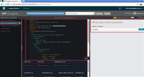 Alfresco Alfresco Cmis Example With Mule Cmis Connector Using Raml