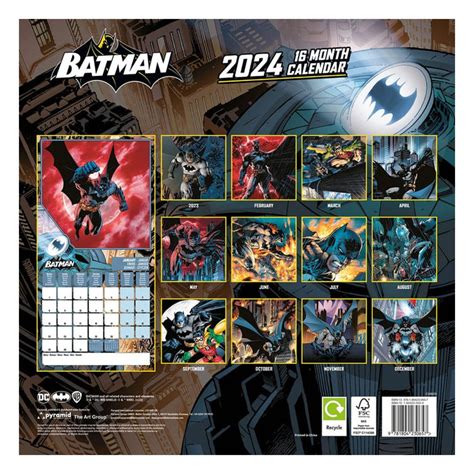 Dc Comics Calendar 2024 Batman — Red Goblin