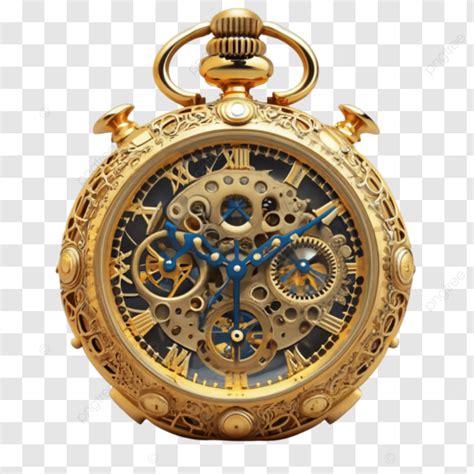 눈에 보이는 기어와 시계 문자판이 있는 금색 회중시계 그림 눈에 보이는 기어와 시계 문자판이 있는 금색 회중시계 그림 복잡한 기어와 클래식 시계 문자판을 갖춘 금색 회중