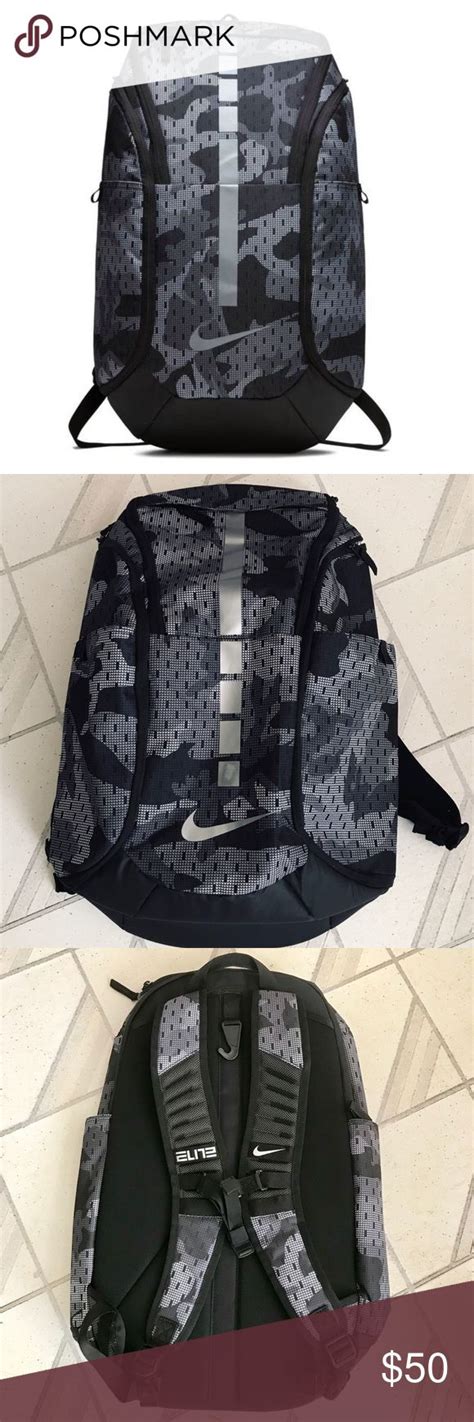 Nike Hoops Elite Pro Camo Basketball Backpack Basketball Backpack Black Nikes Nike Bags