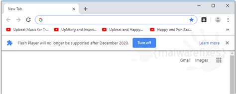 Disable Flash Player Will No Longer Be Supported After December 2020” Malwarefixes