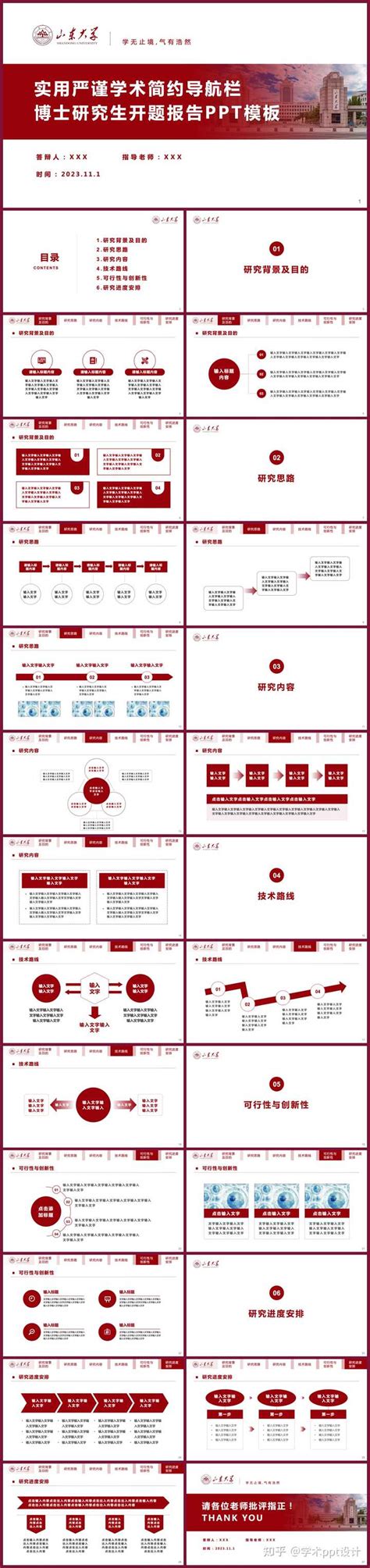 开题报告ppt中的理论基础如何呈现？ 知乎