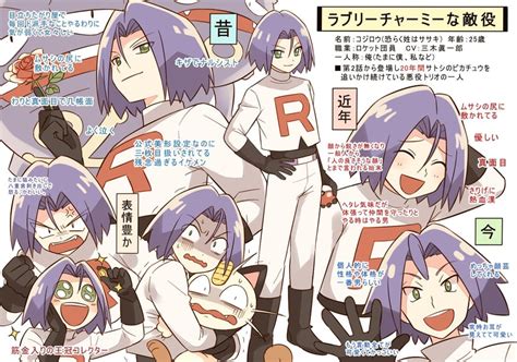 James Meowth And Weezing Pokemon Drawn By Usao Danbooru