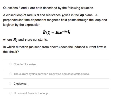 solved questions 3 and 4 are both described by the following