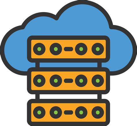 Database Vector Icon Design 14824071 Vector Art At Vecteezy