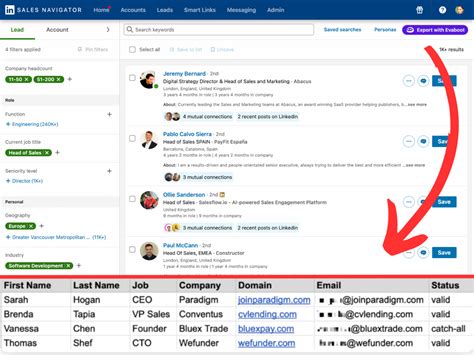 How To Export Leads From Linkedin Sales Navigator To Excel