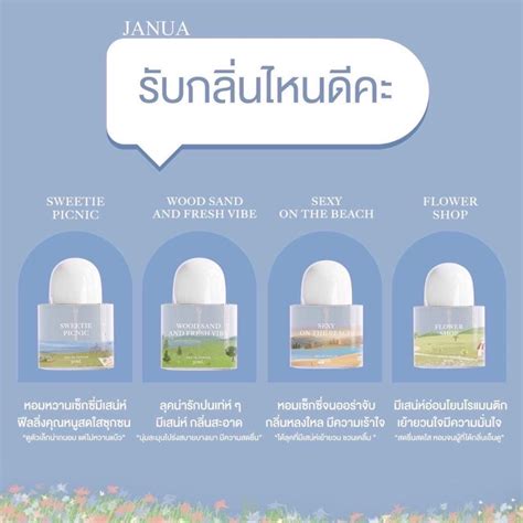พร้อมส่งทุกวัน ไม่ต้องรอพรี แท้100 น้ำหอม Janua รุ่นฝาขาว ขนาด 30ml Magic Candles Thaipick