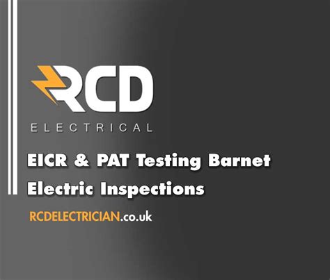 Eicr And Pat Testing Barnet Electric Inspections