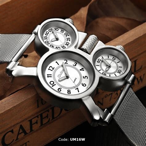 Um16w Oulm Big Dial Watch For Men Retailbd