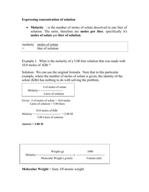 How To Prepare 1000 Ppm Solution Of Potassium Chloride 41 Pages Explanation Doc [1 4mb