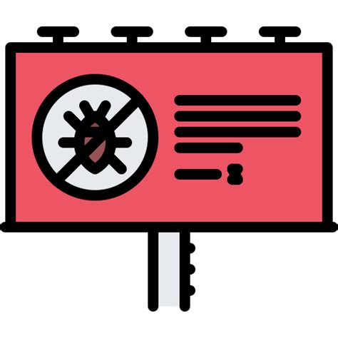 Pest Control Coloring Color Icon