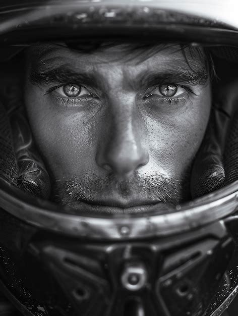 Free Photo Model With Motorcycle Helmet