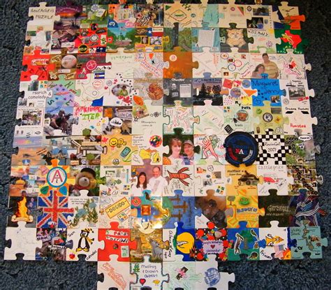 Community Puzzle Blank Puzzle Pieces Common Themes Photo Wall Arts Community Puzzle Blank Puzzle Pieces Common Themes Photo Wall Arts