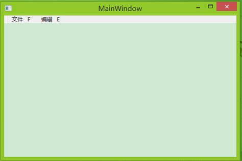Wpf Menu