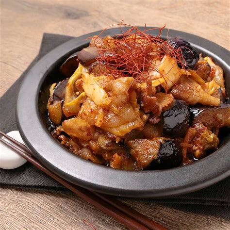 豚バラとナスの味噌キムチ炒め 作り方・レシピ クラシル レシピ 料理 レシピ レシピ キムチ 豚肉