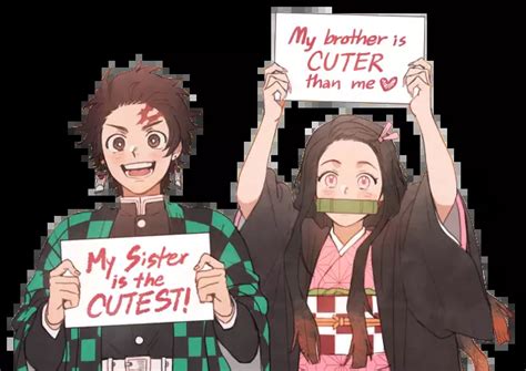 Nezuko Tanjiro Cute Demon Slayer Weatherproof Anime Sticker Car My Xxx Hot Girl