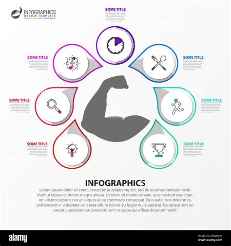Infographic Design Template Creative Concept With 7 Steps Can Be Used For Workflow Layout