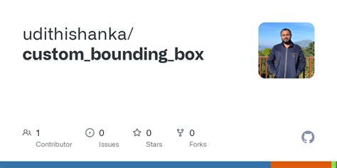 Github Udithishankacustomboundingbox