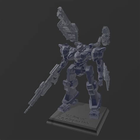 Stl File V I Freud Locksmith Armored Core Vi 1 100 Scale Statue 🎲・3d Print Model To Download