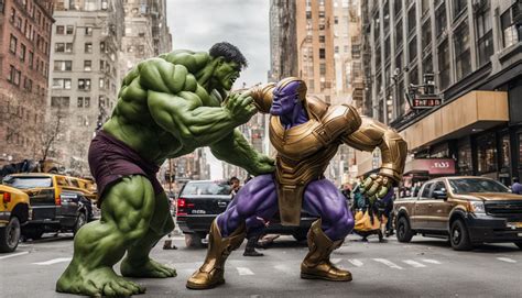 Hulk Vs Thanos 1 By Creedjos On Deviantart