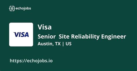 Visa Is Hiring Senior Site Reliability Engineer Application Support