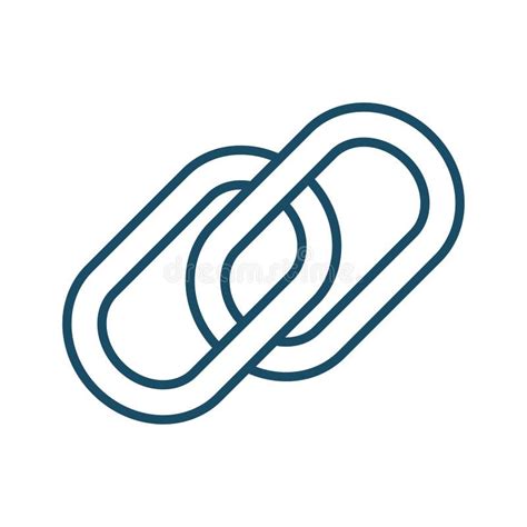 Linked Chain Plus Overlap Line Symbol Logo Vector Stock Vector Illustration Of Background