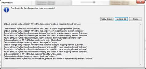 Xml Choice Elements And Xml To Domain Mappings Mendix