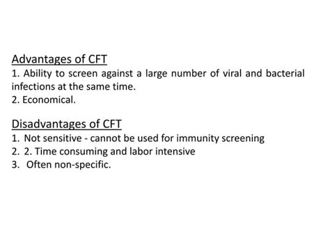 Complement Fixation Tests Pptx