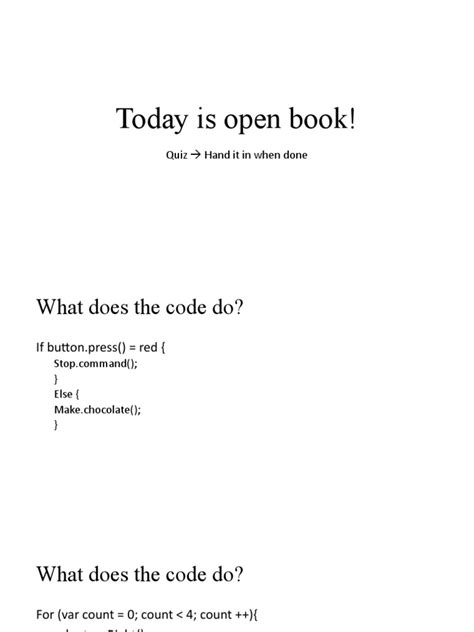 Coding Quiz Pdf