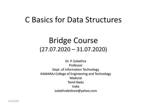 Unit 1 Chapter 1 Design And Analysis Of Algorithms Ppt