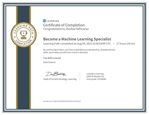 Kushal Adhvaryu On Linkedin Linkedinlearning Machinelearning