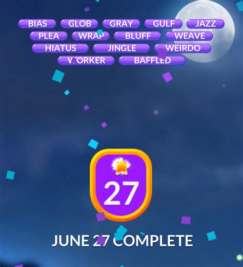 Word Stacks Daily Puzzle June 27 2024 Answers Qunb