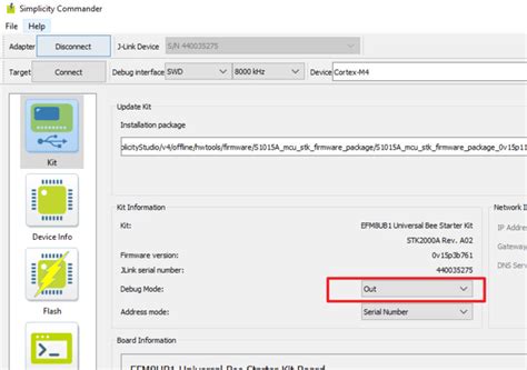 How To Use Efm8 Starter Kit On Board Debugger To Debug An External Efm8 Device