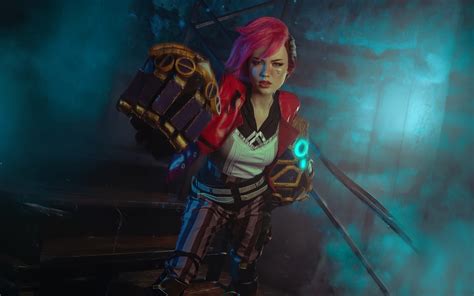 1920x1200 Vi The Enforcer Of Piltover 1080p Resolution Hd 4k