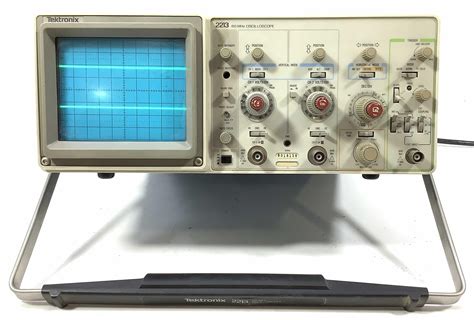 Lot Tektronix 2213 60 Mhz Dual Trace Oscilloscope